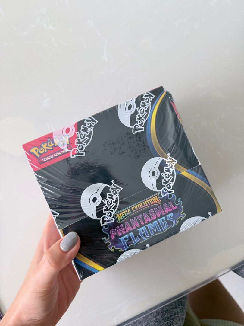 Pokemon Mega Evolution Phantasmal Flames Booster Box, Hobbies & Toys ...