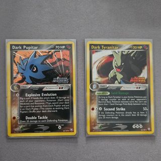 2004 Pokemon EX Team Rocket Returns Dark Tyranitar Reverse Holo Foil PSA 8, Hobbies & Toys, Toys ...