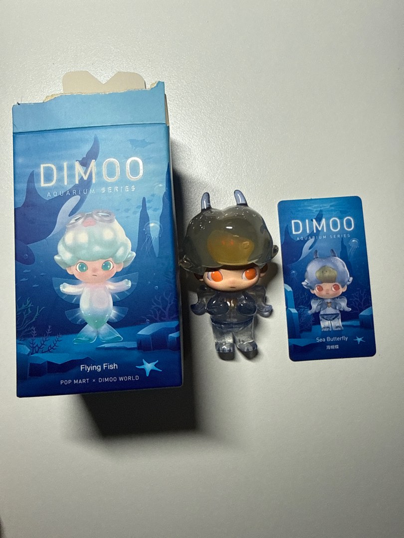 POP MART DIMOO Aquarium Series - Sea Butterfly, Hobbies & Toys, Toys ...