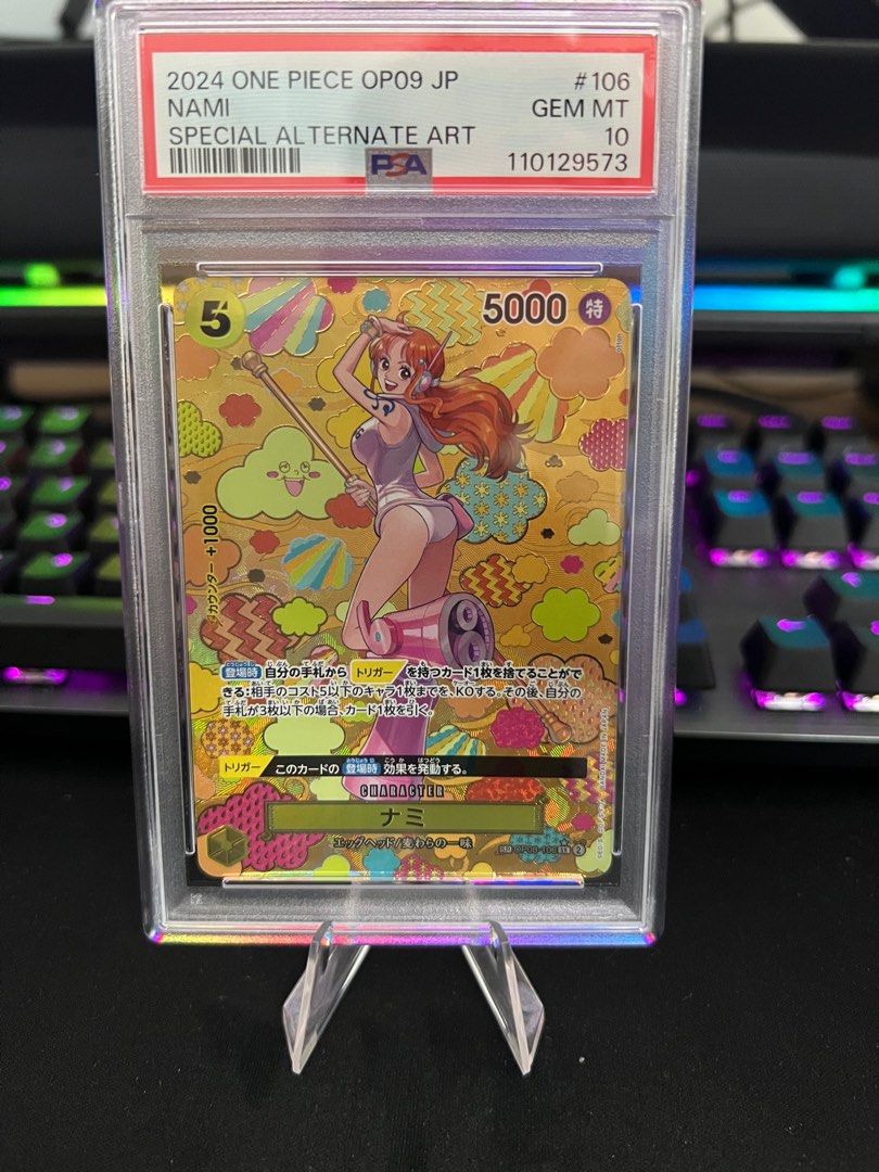 [PSA10] OP09 Nami SP One Piece Tcg, Hobbies & Toys, Toys & Games on ...