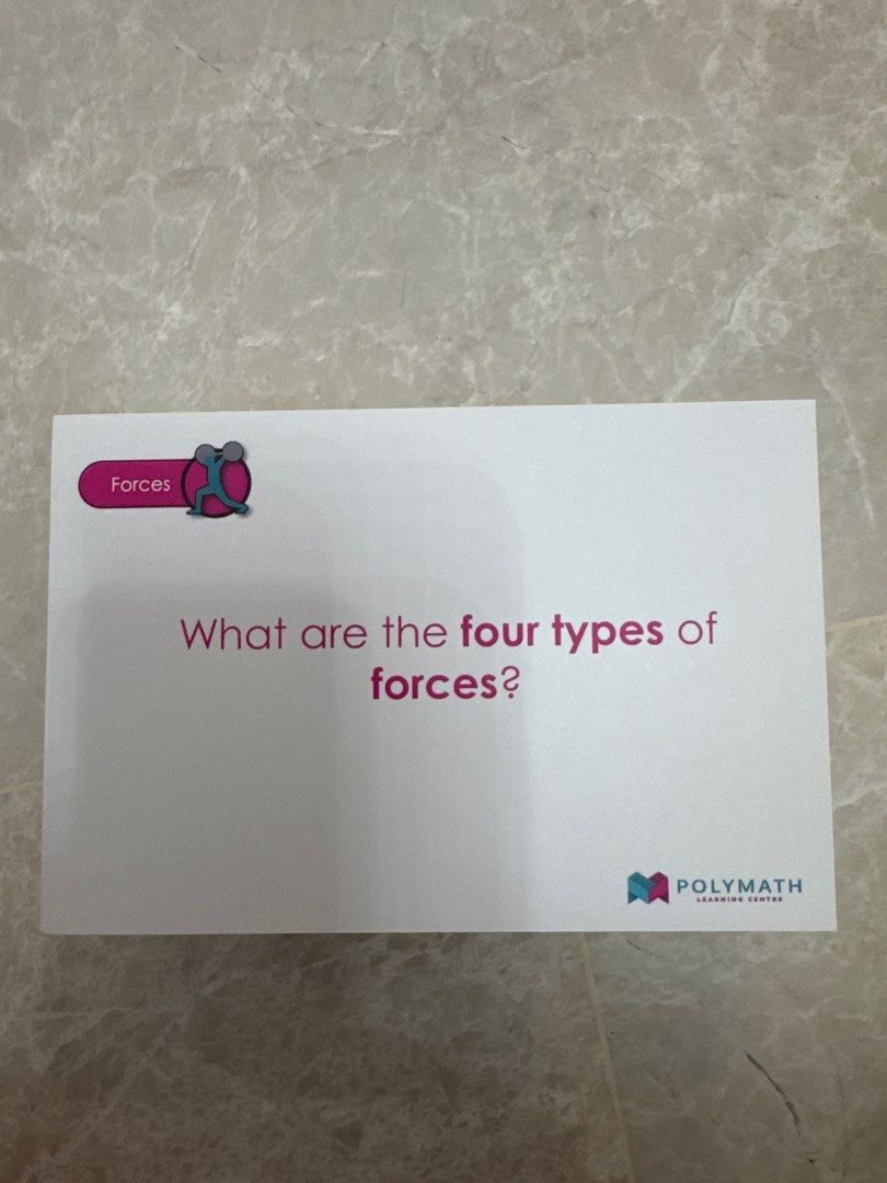 PSLE Math and Science Flashcards by Polymath, Hobbies & Toys, Books ...
