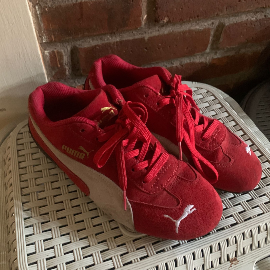 Puma Speedcat Red, Fesyen Wanita, Sepatu di Carousell