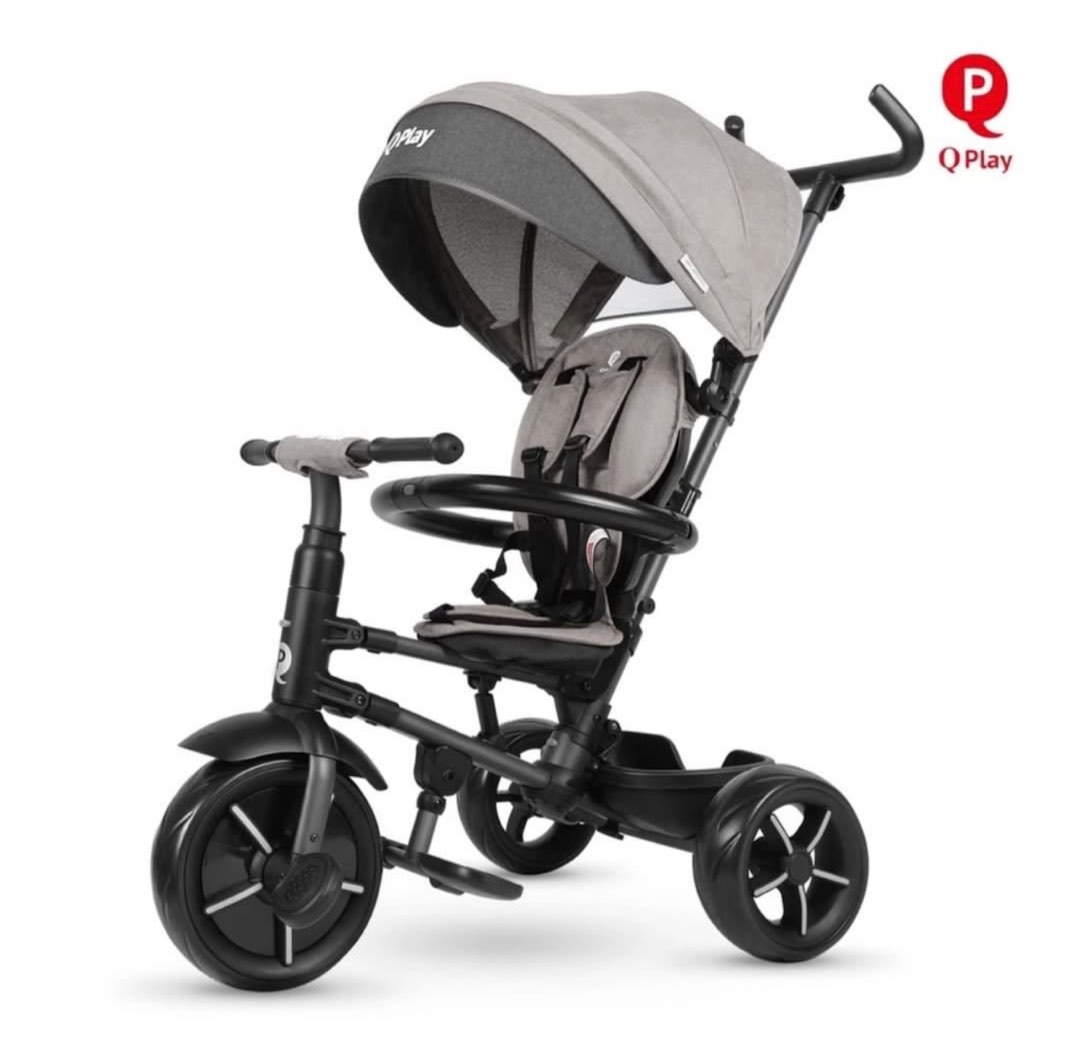 Q Play Rito Star 6-in-1 Folding Trike, Babies & Kids, Going Out ...