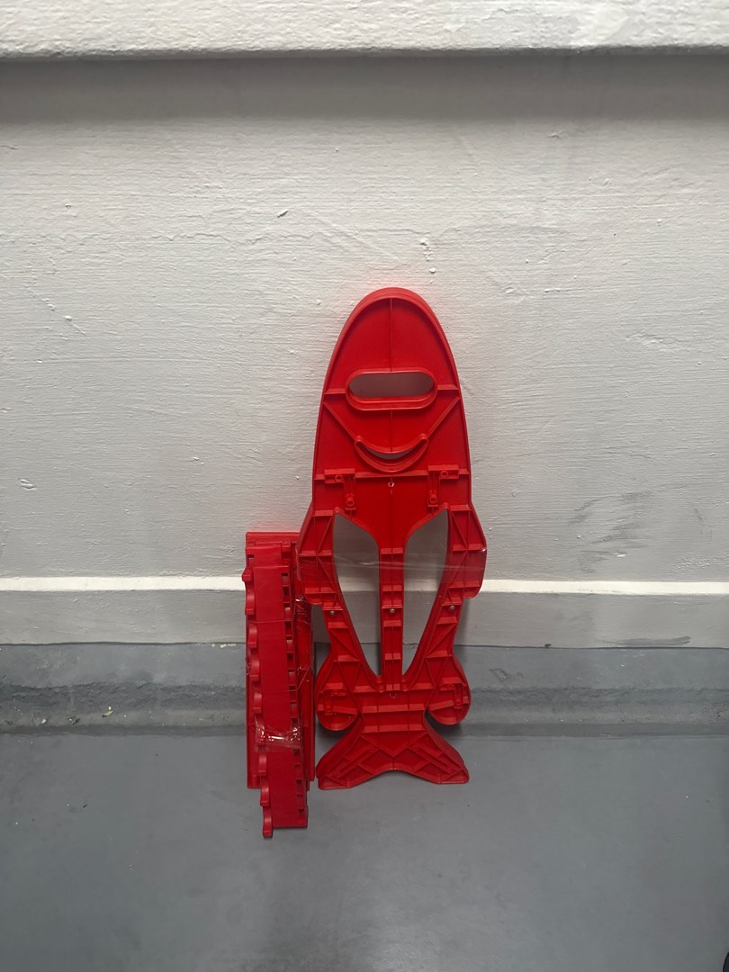 Red Fish-Shaped rod stand, Sports Equipment, Fishing on Carousell