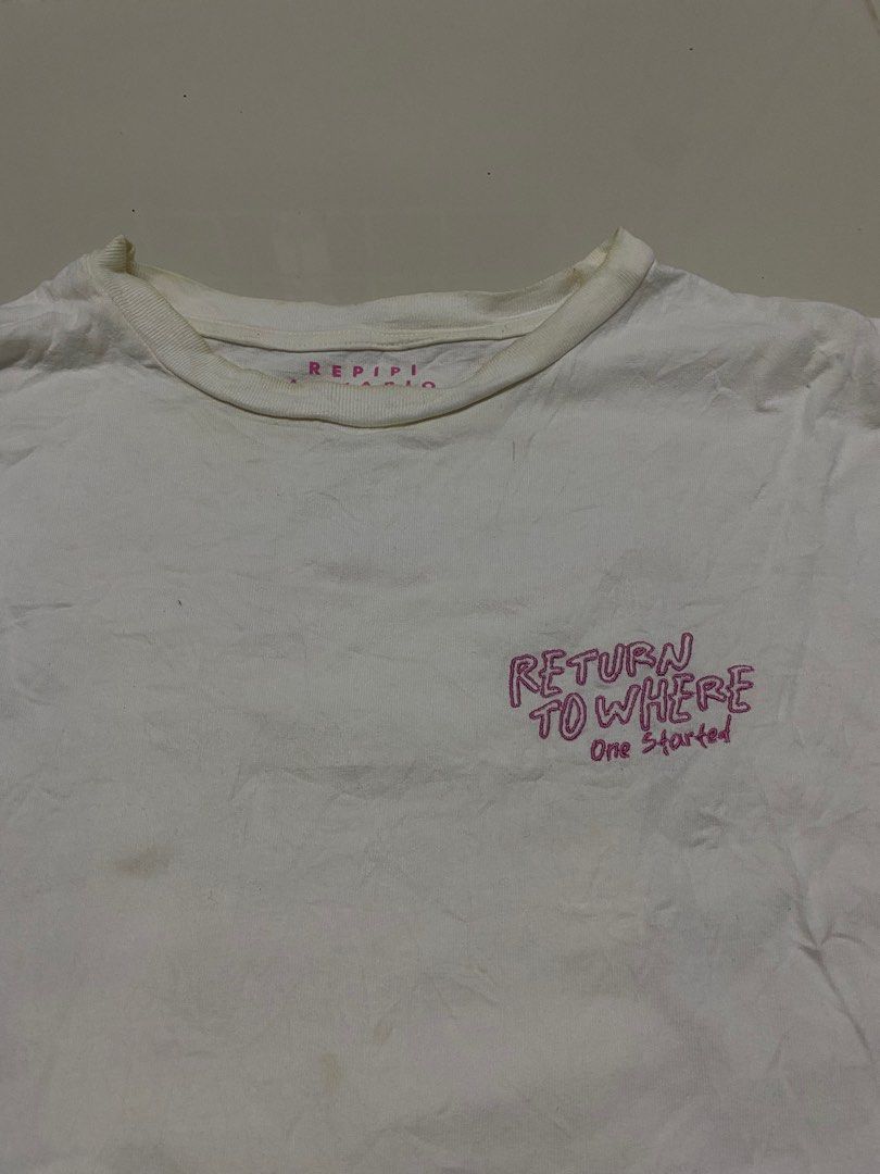 Return to where one started repipi long sleeve, Men's Fashion, Tops & Sets, Tshirts & Polo ...