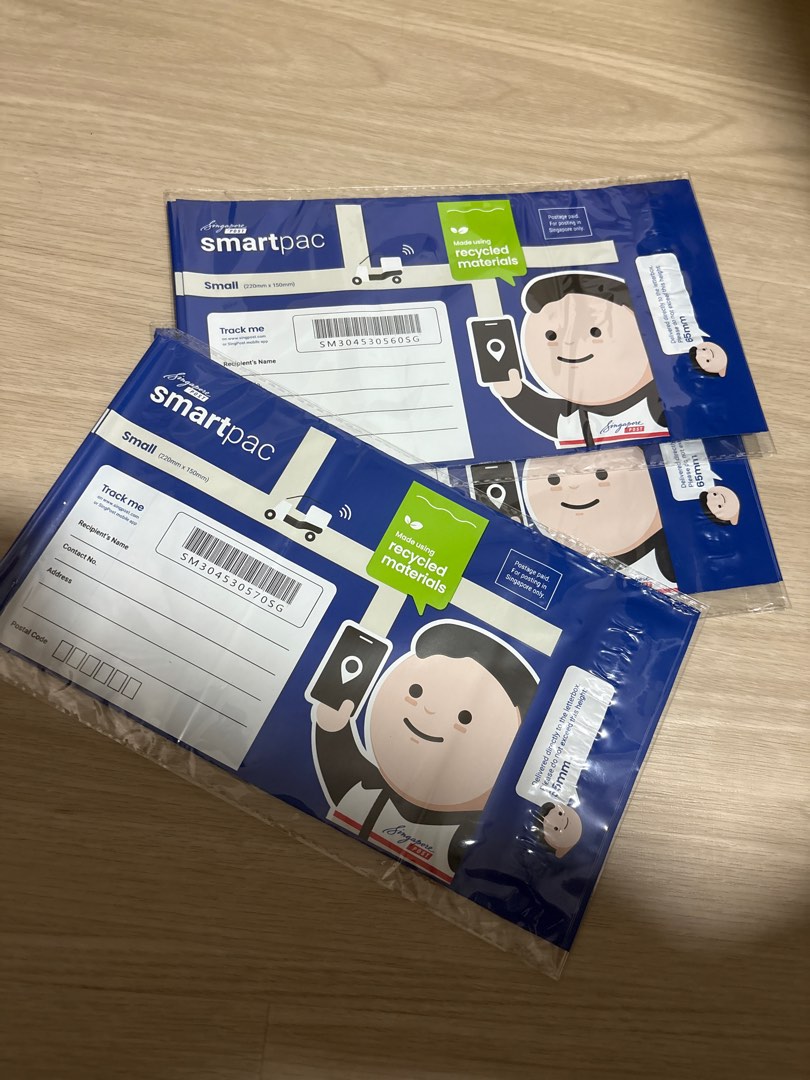 Singpost Smartpac Small Envelopes (PAID STAMP), Hobbies & Toys ...