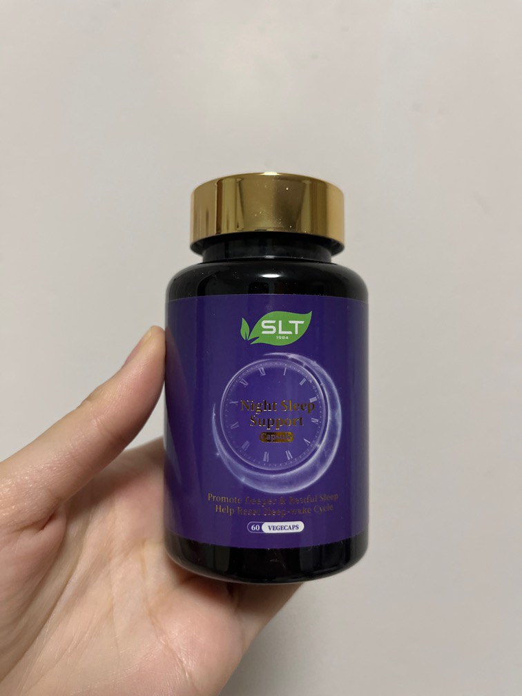 SLT Night Sleep Support Capsules, Health & Nutrition, Health ...