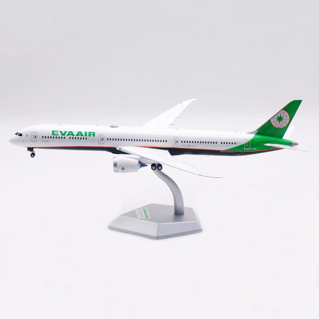 (SQ Wings) Eva Air Boeing 787-10 Dream)liner B-18701 1/200 Airplane Aeroplane Aircraft Plane ...