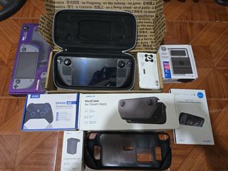 Steamdeck Lcd 1TB Upgraded with Jsaux ModCase & Fan (No Box), Video ...