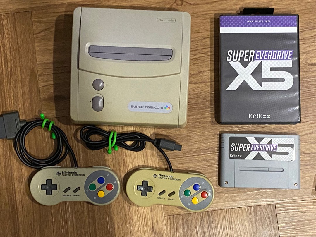 Super Famicom Jr Console Set (1-Chip / RGB / Digital Audio Modded) with ...