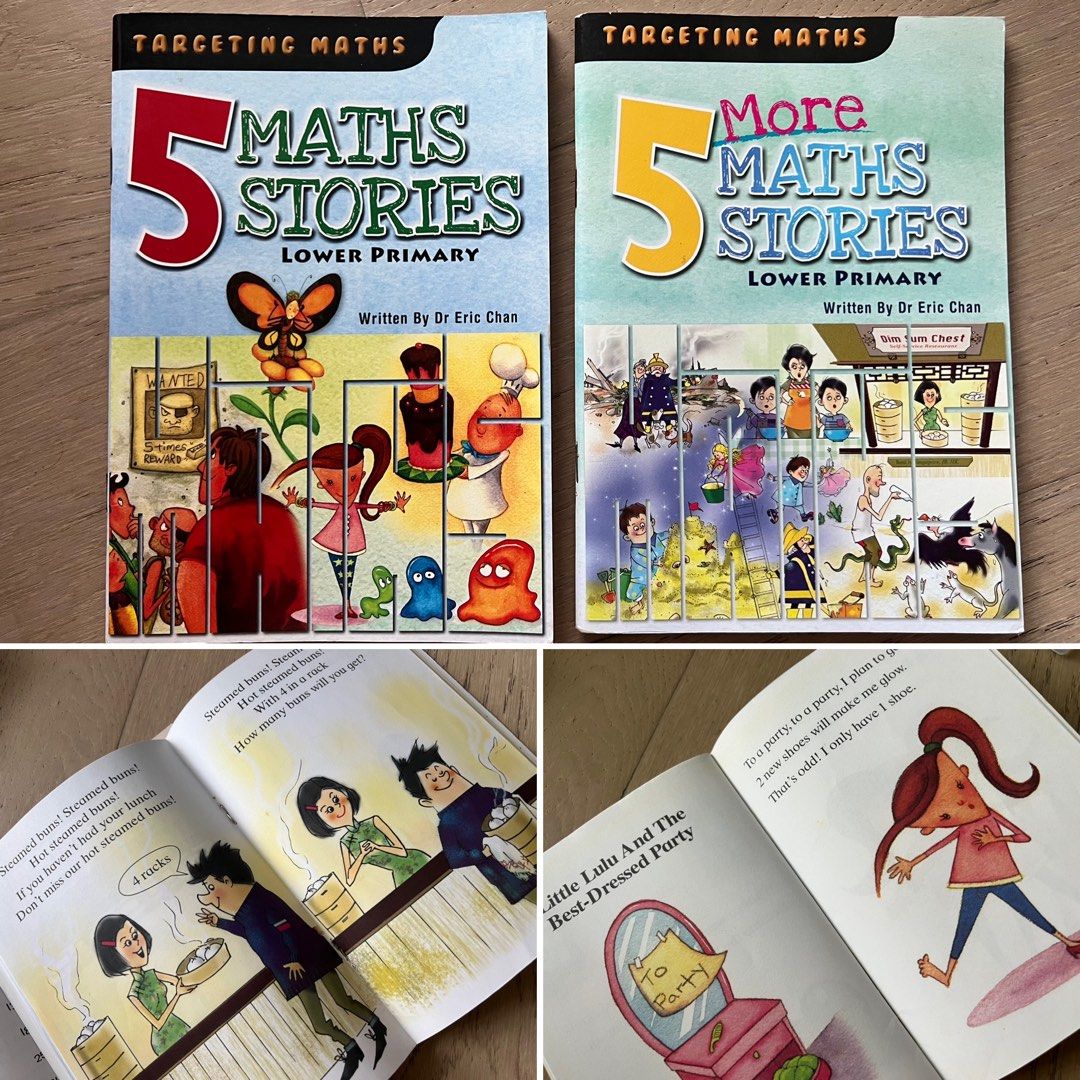 Targeting Maths 5 Maths Stories Lower Primary Books, Hobbies & Toys ...