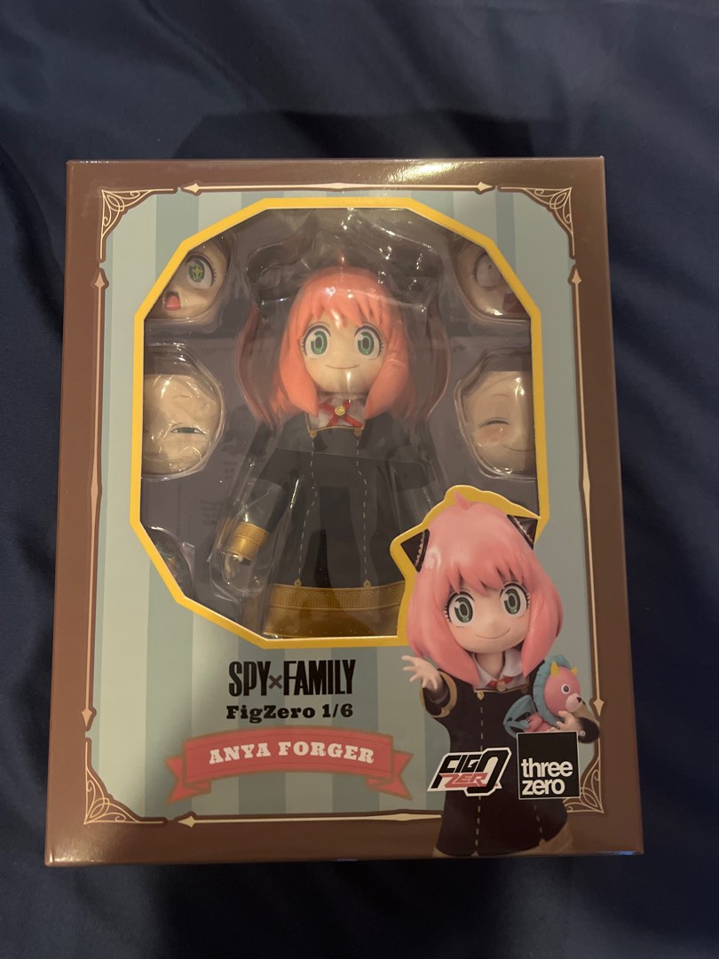Threezero Spy x Family Anya Forger FigZero 1/6, Hobbies & Toys, Toys ...