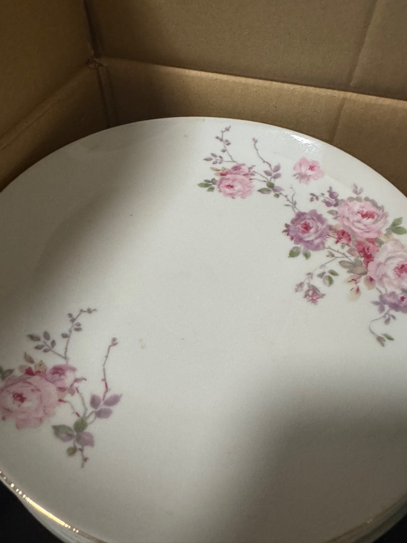 Vintage Floral & Pattern Plates and Bowls, Furniture & Home Living ...