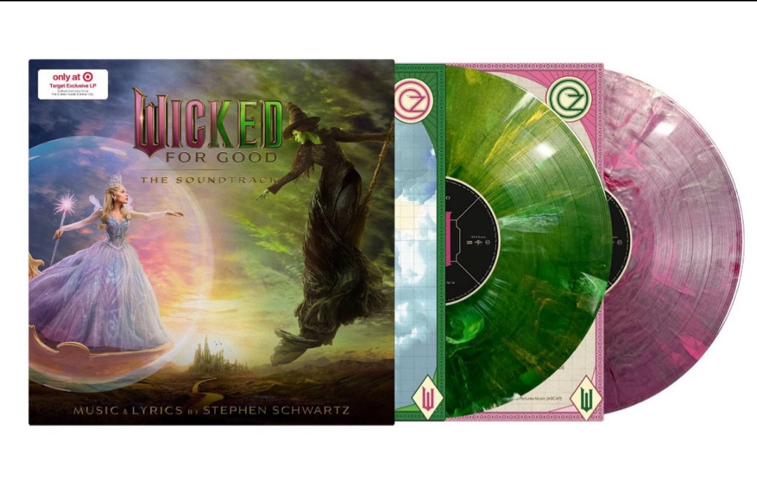Wicked For Good Vinyl (Target Exclusive Brand New), Hobbies & Toys ...