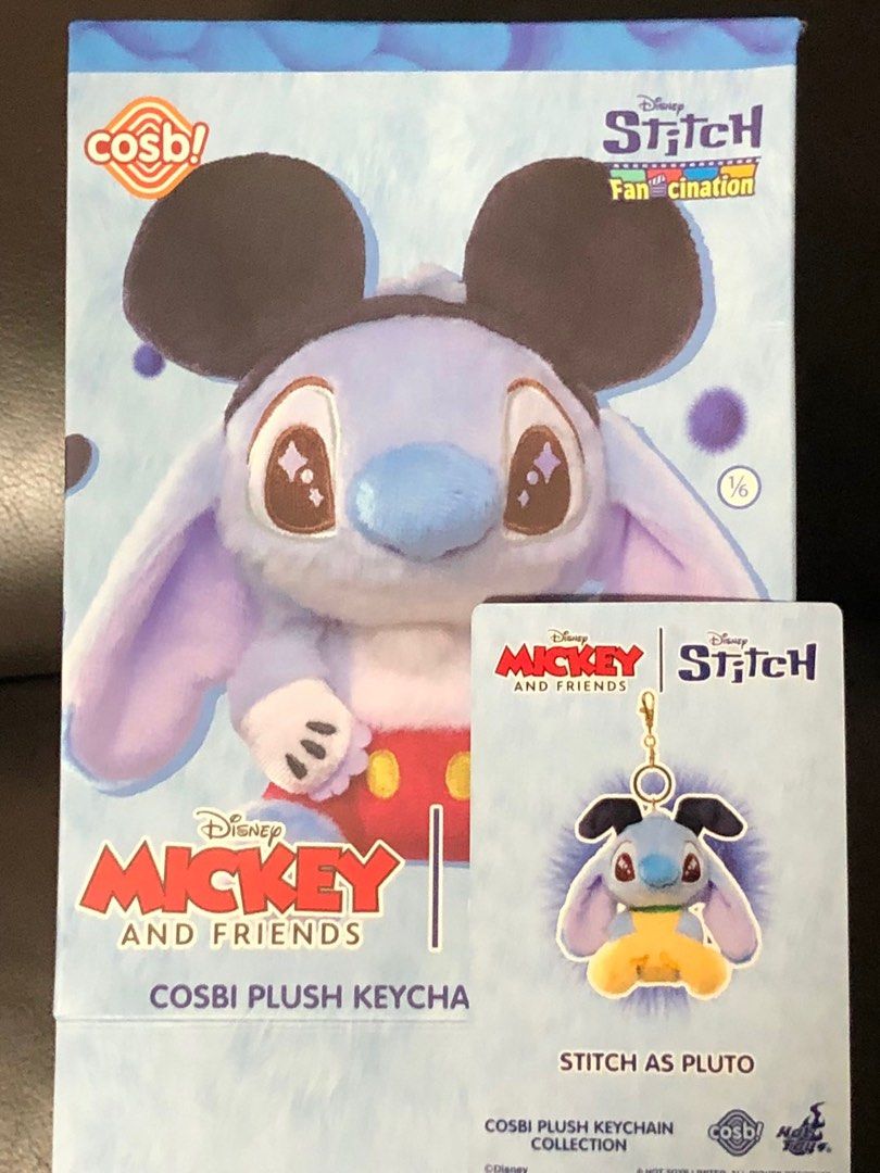 [WTT/WTS] Stitch Fan-Cination - Mickey & Friends | Stitch Cosbi Plush ...