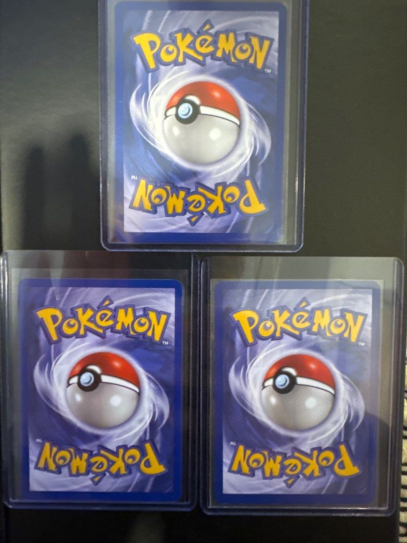 1st Edition TCG Eevee, Dark Weezing, Dark Golbat Team Rocket 1999 ...