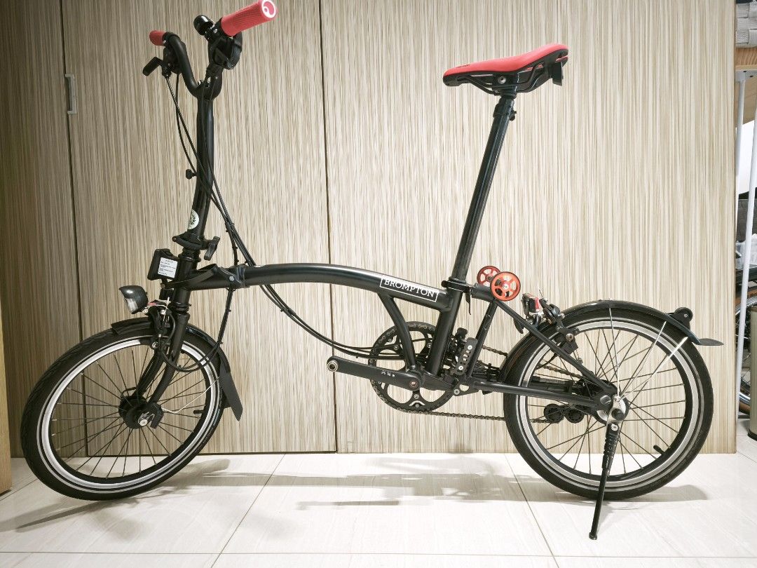 VERY NEW BROMPTON *** END 2023 Brompton M6L C line, MATT BLACK, 6 ...