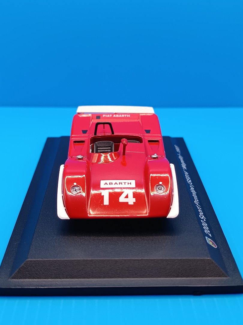 6) 1969 Fiat Abarth 2000 Sport Prototipo (SE014 "Mugello") - Scale 1/43 ...