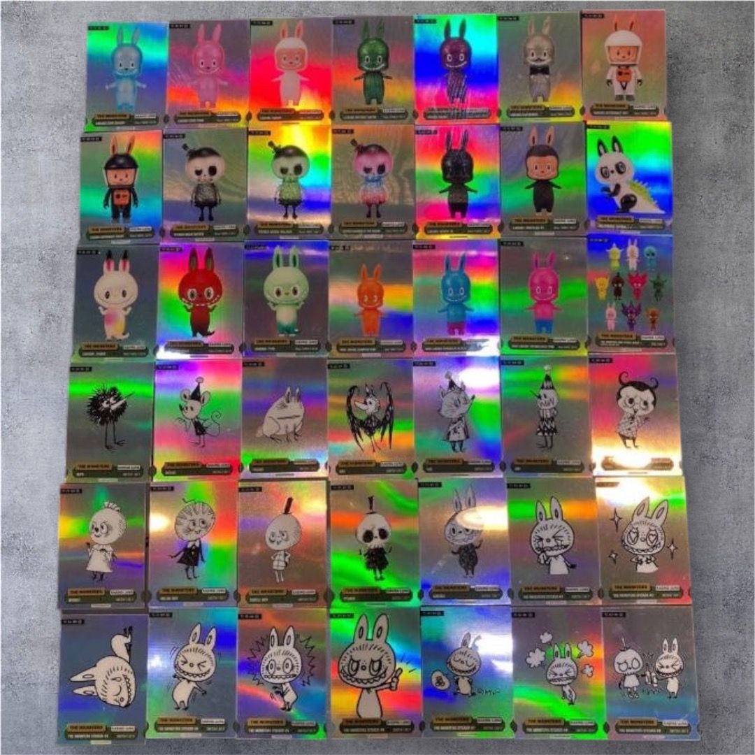 全新 全場最平 Labubu the monster CTC 第三代 Labubu 卡 Labubu 咭 Zimomo 卡 H2W ...