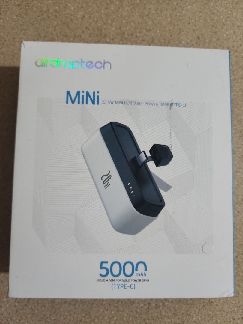 Airdroptech mini 22.5W portable power bank (type-c), Mobile Phones ...