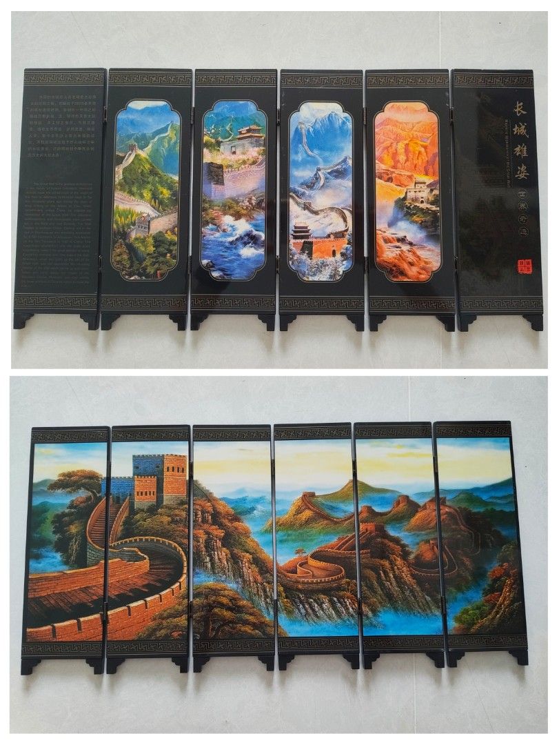 Ancient Vintage Screen Painting Display, Hobbies & Toys, Memorabilia ...