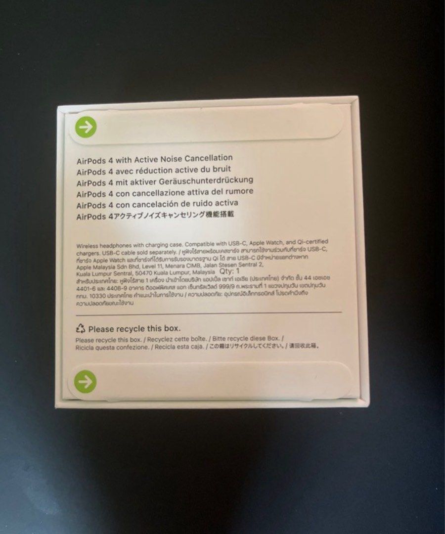 Apple AirPods 4 with Active Noise Cancellation - Brand New, Audio ...