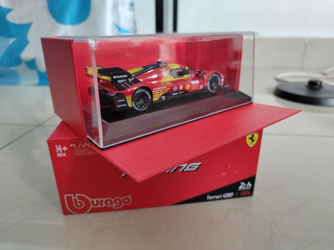 Bburago Ferrari 499P 24H Le Mans Diecast Model, Hobbies & Toys, Toys ...