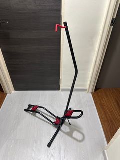 Single Vertical Horizontal Bicycle Bike Rack Stand Holder Mount, Sports ...