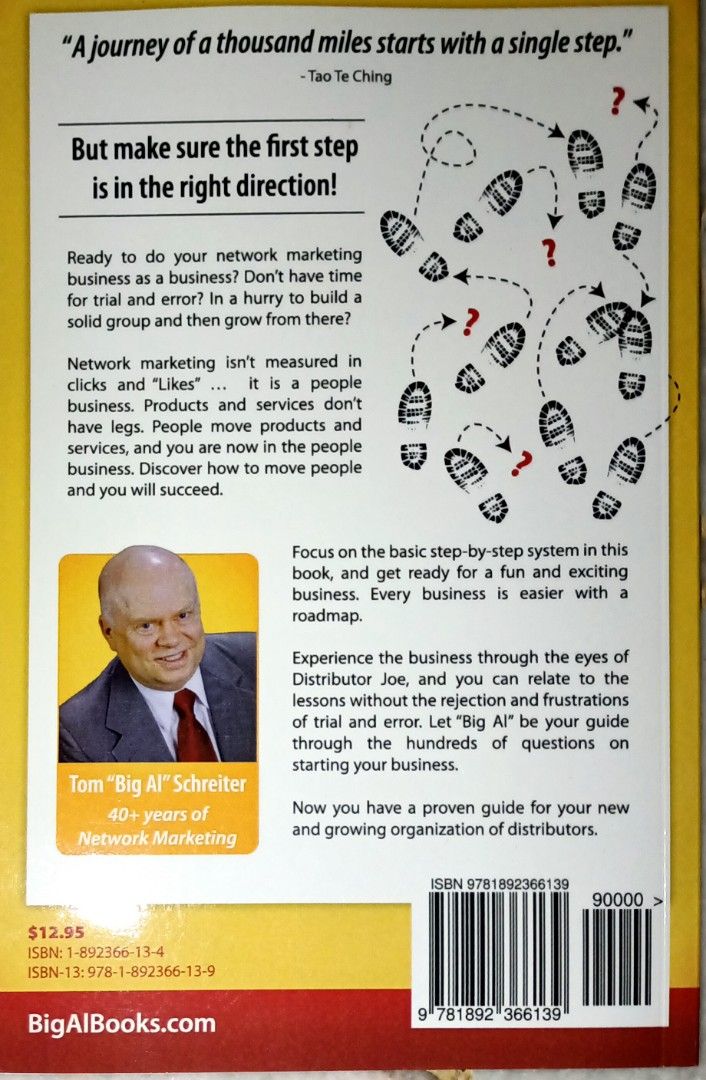 Big Al's MLM Sponsoring Magic Book, Hobbies & Toys, Books & Magazines ...