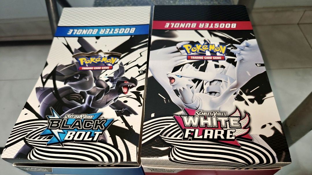 Black Bolt White Flare Booster Bundle Display Inner Case (BOX ONLY ...
