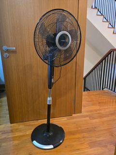 Black Stand Fan Warranty until Dec 2026, Furniture & Home Living ...