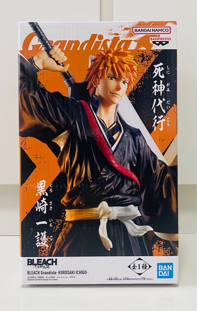 Bleach Grandista - Kurosaki Ichigo Figure, Hobbies & Toys, Toys & Games ...