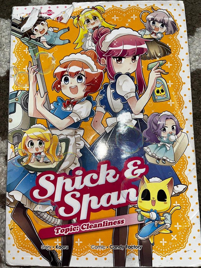 Candy Jem series:Spick & Span- Topic Cleanliness Manga, Hobbies & Toys ...