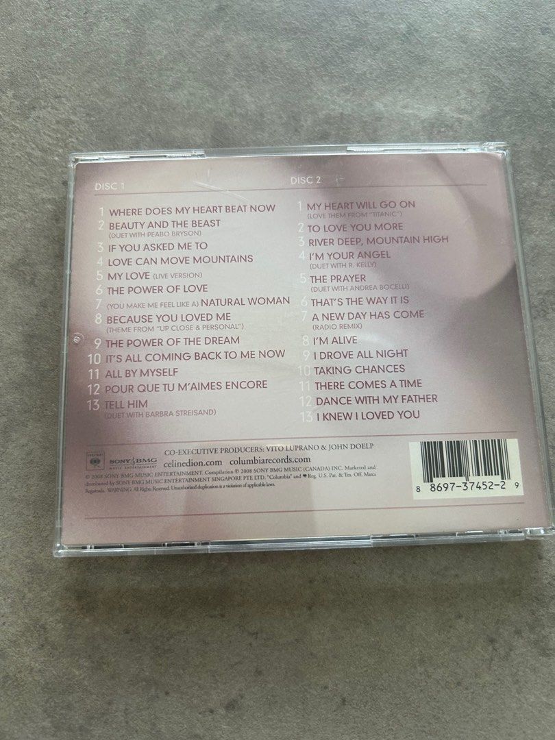 Celine Dion - My Love: Ultimate Essential Collection (2CD), Hobbies ...