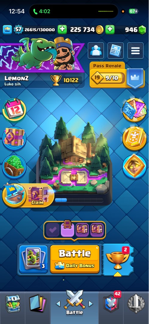 Clash Royale Account 10k trophies, Video Gaming, Video Games, Others on ...