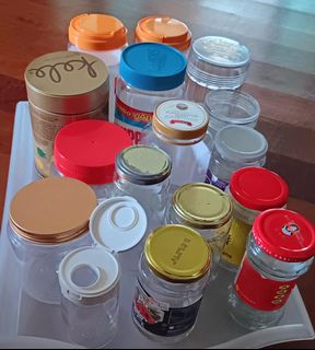 Glass Containers Set, Furniture & Home Living, Home Improvement ...