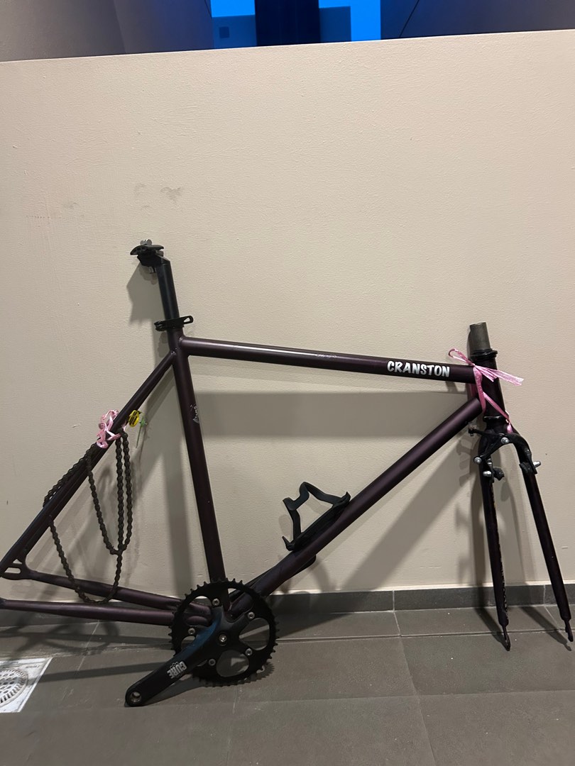 Cranston Fixed Gear Bike Frame, Sports Equipment, Bicycles & Parts ...