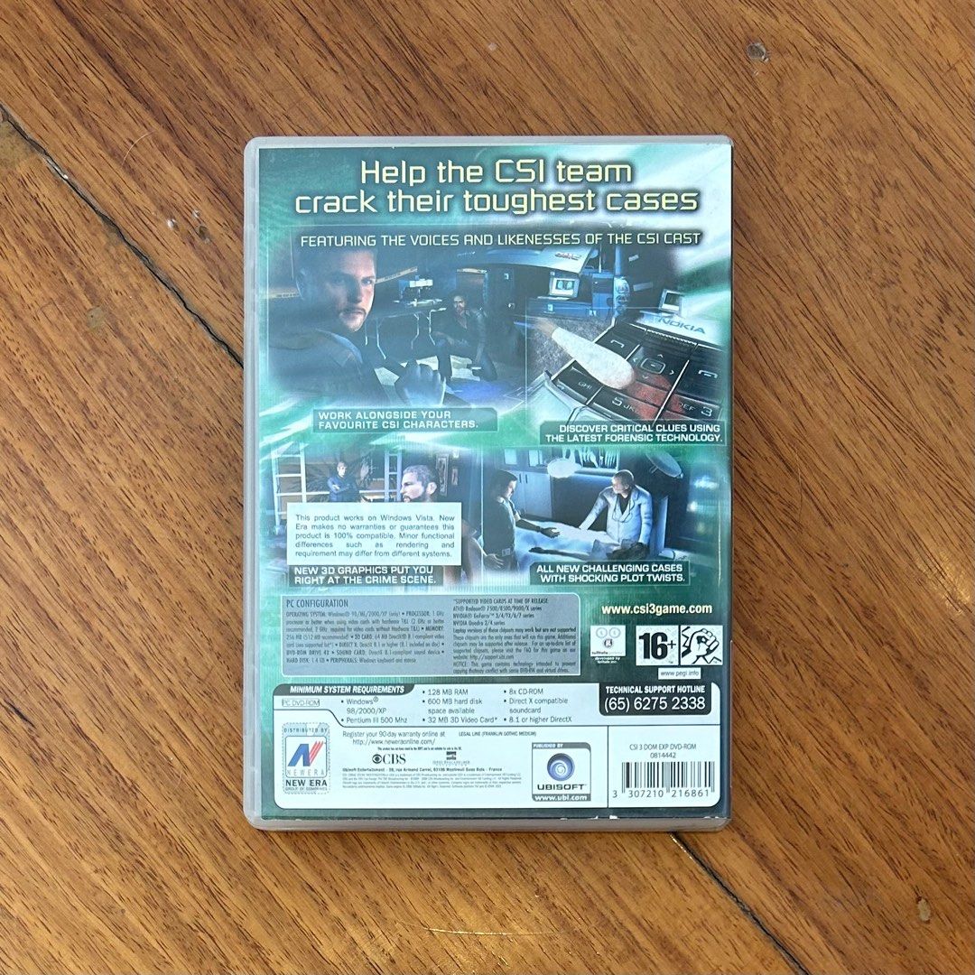 CSI: Crime Scene Investigation - 3 Dimensions of Murder, Video Gaming ...