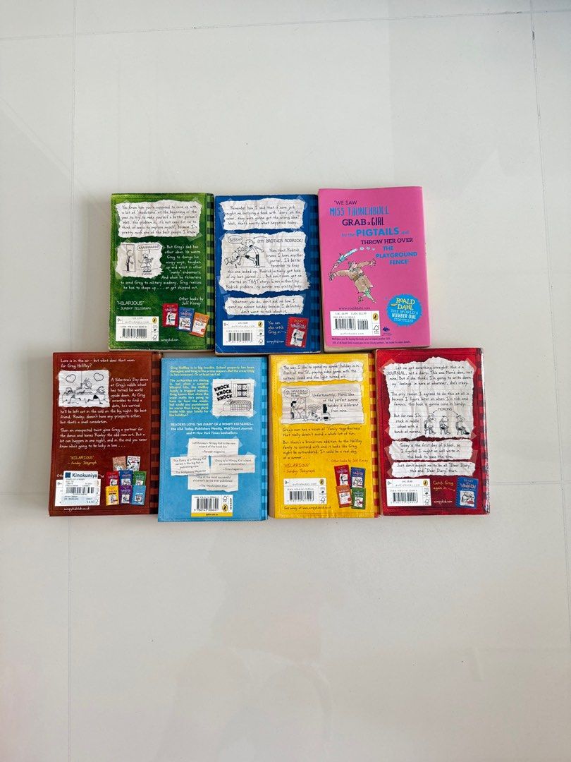 Diary Of A Wimpy Kid Books, Hobbies & Toys, Books & Magazines, Children ...