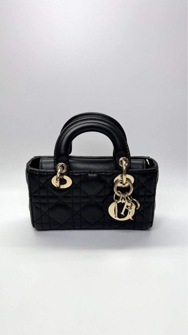 Dior | Micro Lady D-Joy Dual Strap, Luxury, Bags & Wallets on Carousell