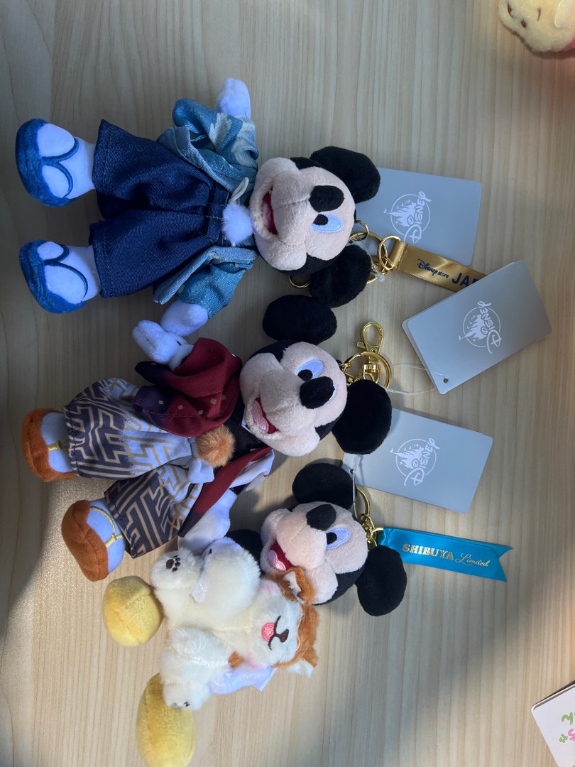 Disney Mickey Mouse Plush Keychain, Hobbies & Toys, Toys & Games on ...