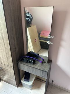 Ikea Dressing Table With Mirror, Furniture & Home Living, Furniture ...
