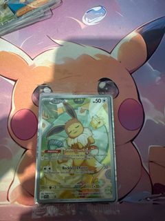 Prismatic evolution Eevee Card Binder, Hobbies & Toys, Toys & Games on ...