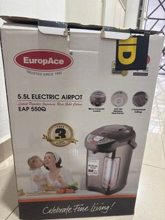 EuropAce MILO 1.7L Electric Kettle EKJ1172E, TV & Home Appliances ...