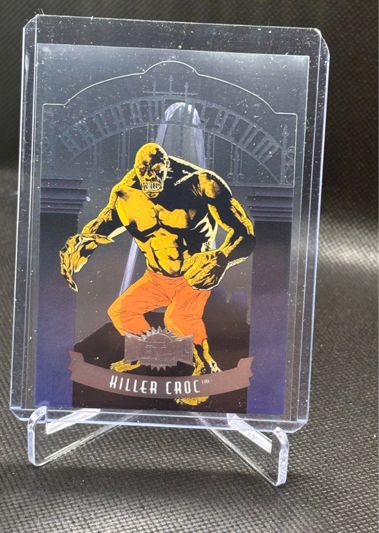 2025 Skybox Metal Universe Batman Killer Croc Arkham Asylum Acetate ...