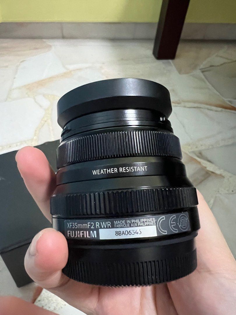 Fujinon XF35mm F2 1:2 R WR lens, Photography, Lens & Kits on Carousell