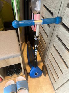 Globber Primo 3-Wheel Scooter - Blue, Sports Equipment, Sports & Games ...