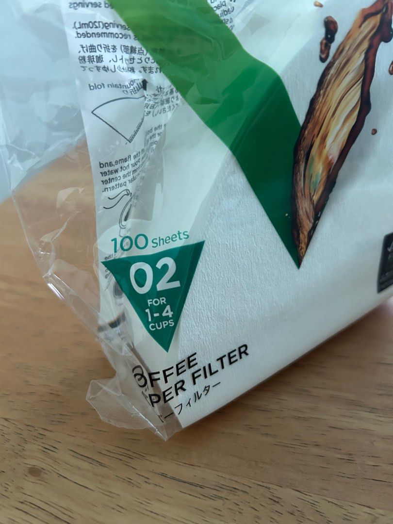 Hario V60 filter paper Type 02, TV & Home Appliances, Kitchen ...