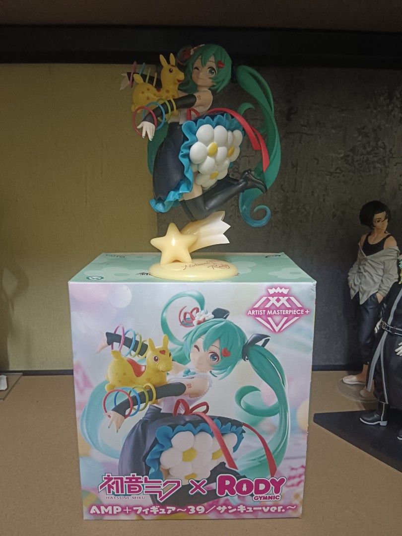 Hatsune Miku x Rody AMP+ Figure, Hobbies & Toys, Toys & Games on Carousell