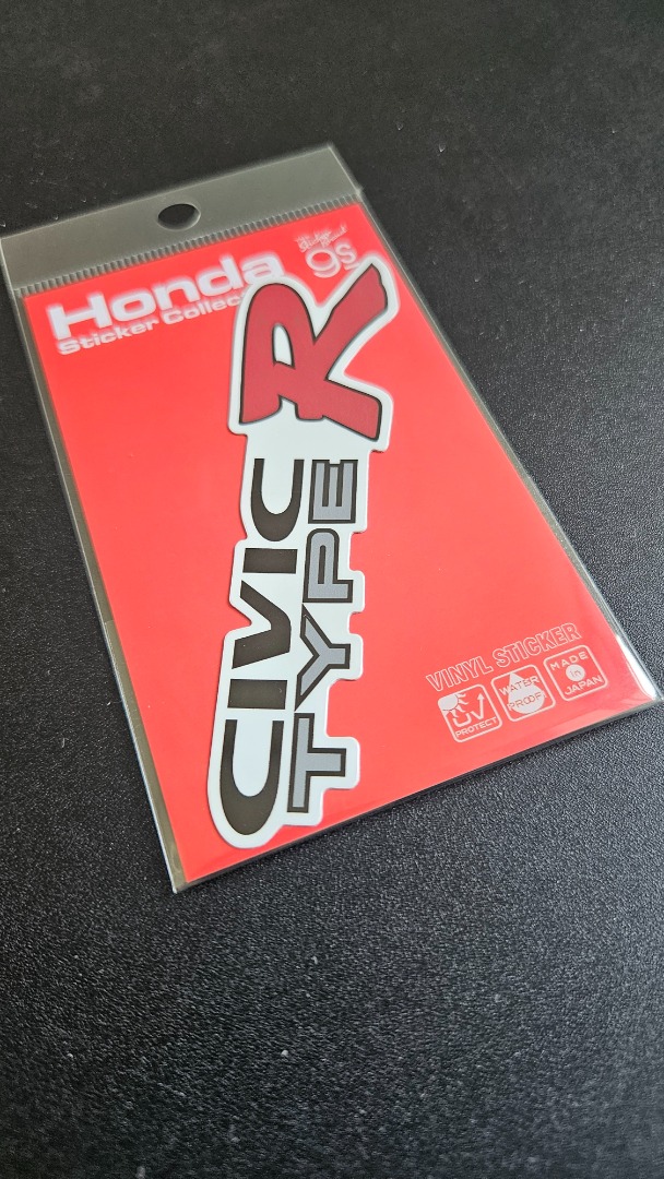Honda Civic Type R Sticker - Official Honda Type R Sticker EK9 EP3 FD2 ...